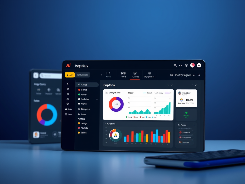 Free Dark Template for Power Apps: Modern Inventory Management